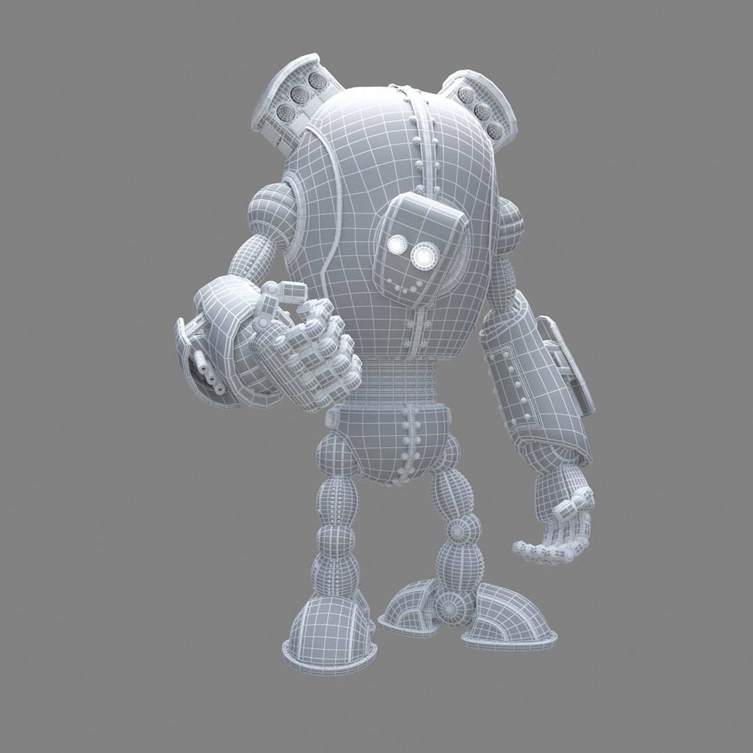 Max Robot Character