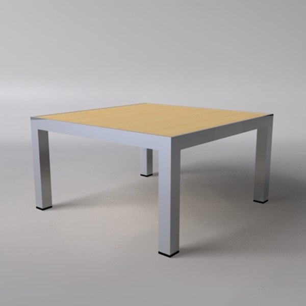 small table 3d c4d