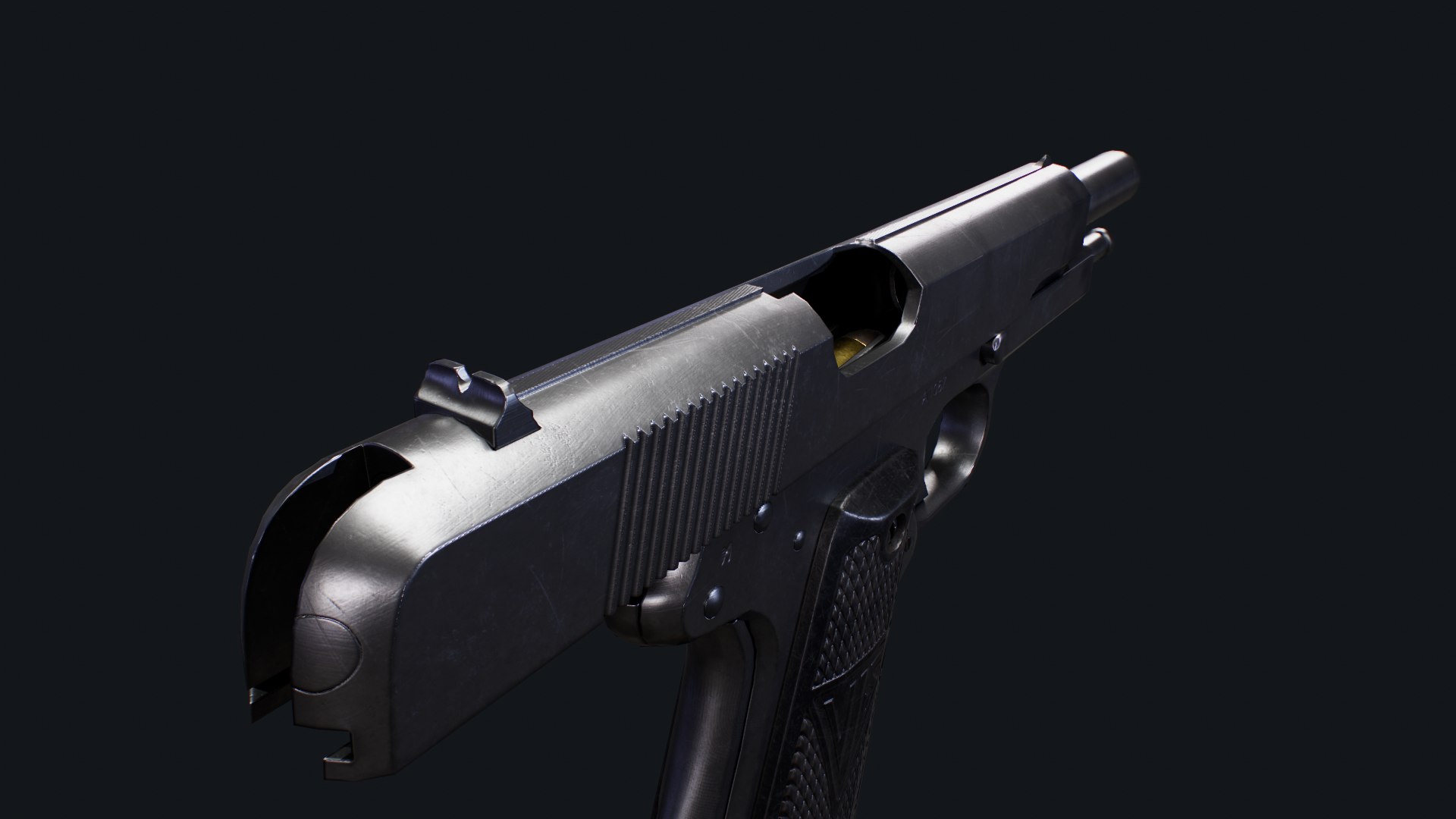 3D RADOM Vis 35 Pistol VR AR - TurboSquid 2147482