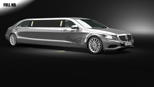 Limousine 3D Models for Download | TurboSquid