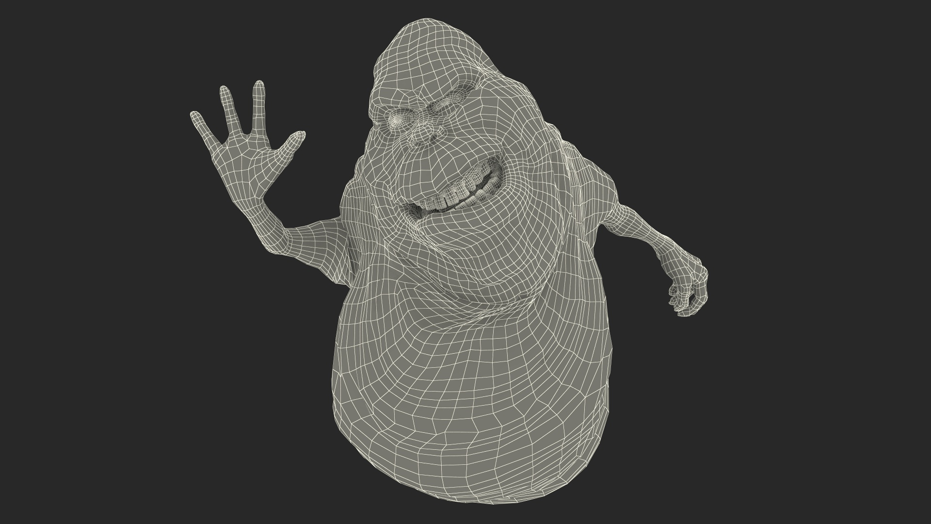 3D Character Slimer Angry Pose Model - TurboSquid 2047593