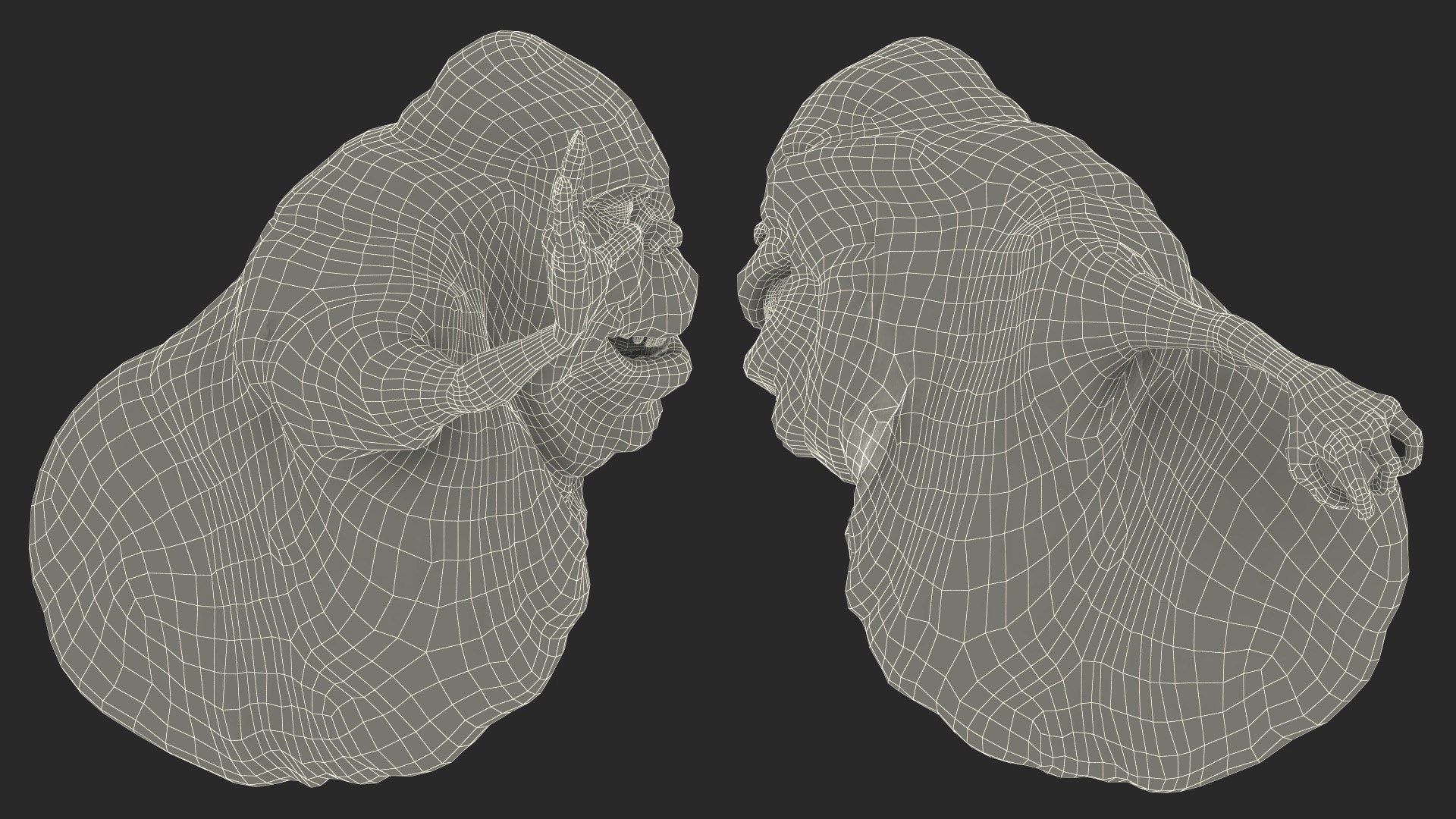 3D Character Slimer Angry Pose model - TurboSquid 2047593