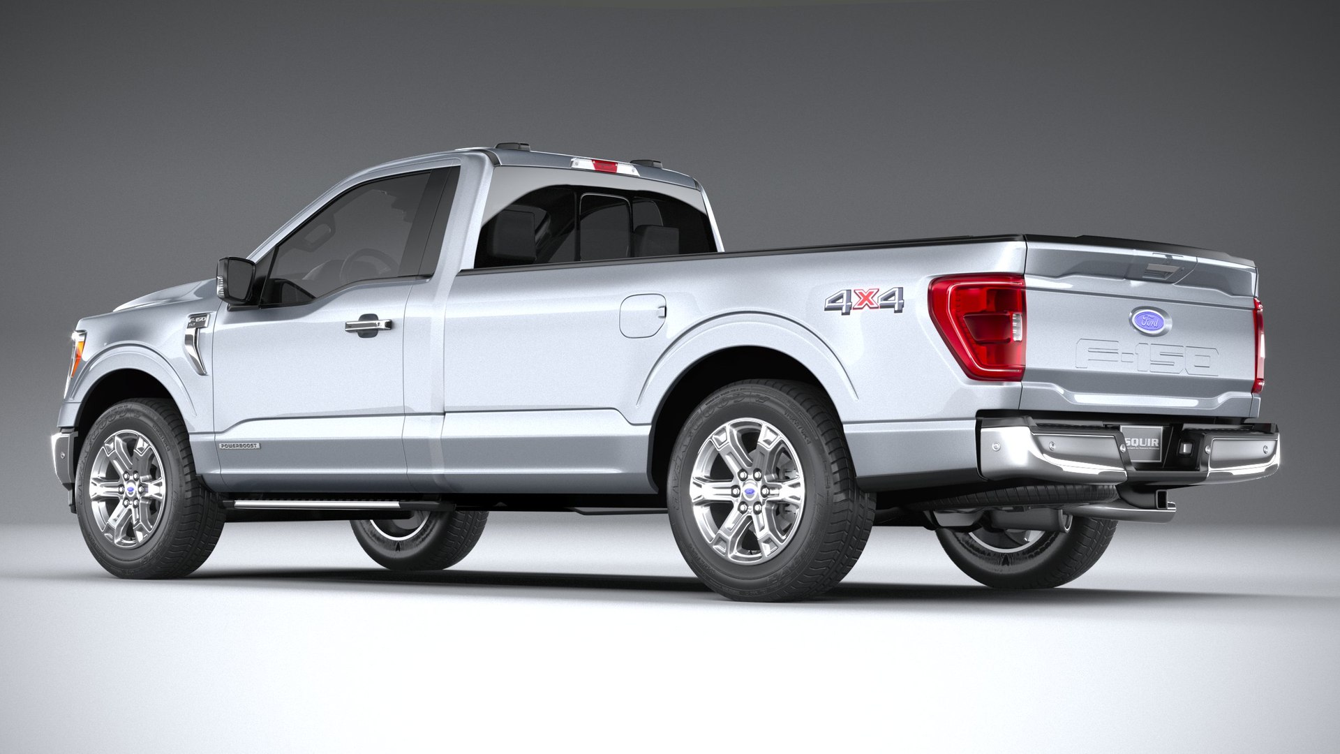 3D Ford F150 XLT Regular Cab 2022 - TurboSquid 1822478