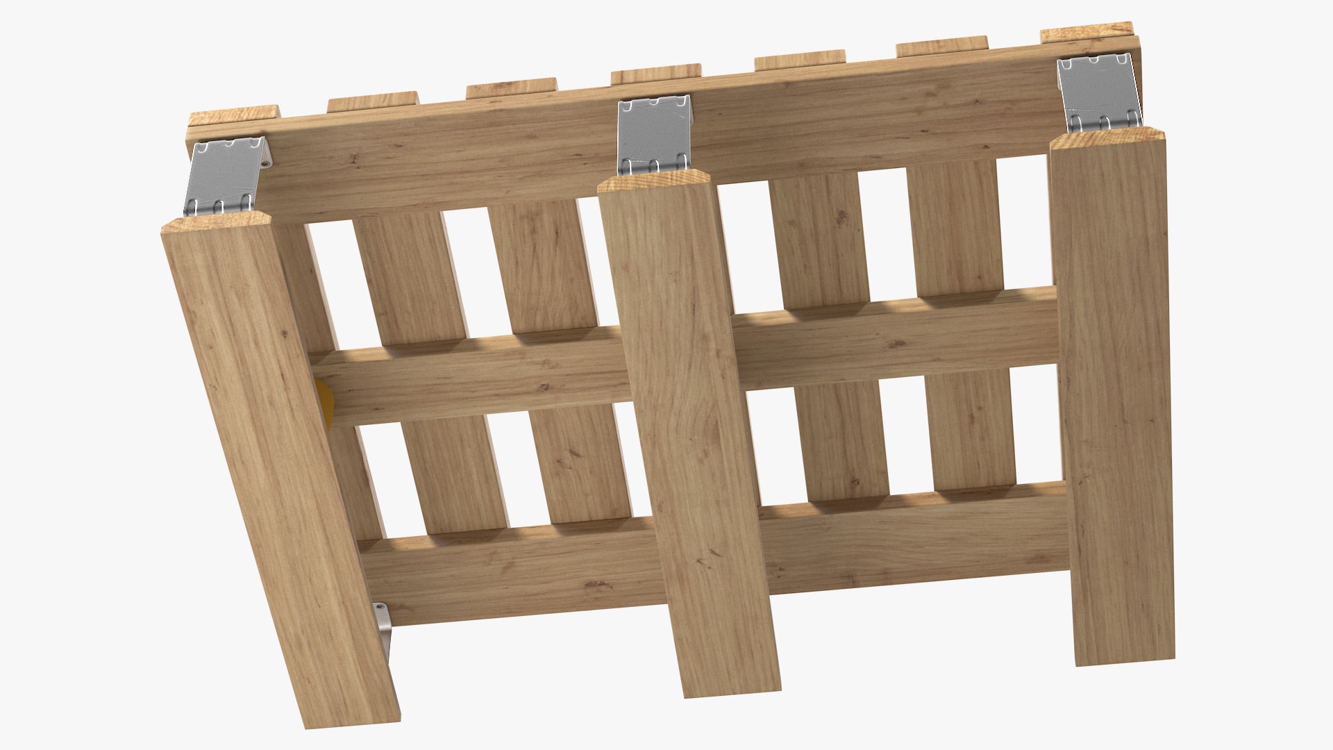 3D Wooden Half Euro Pallet Model - TurboSquid 1609743