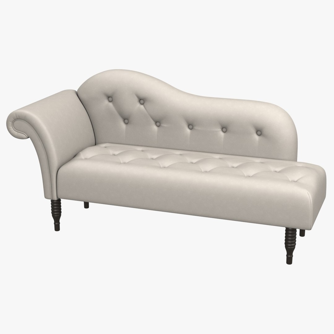 Chaise Lounge lying chair 3D model - TurboSquid 1810962