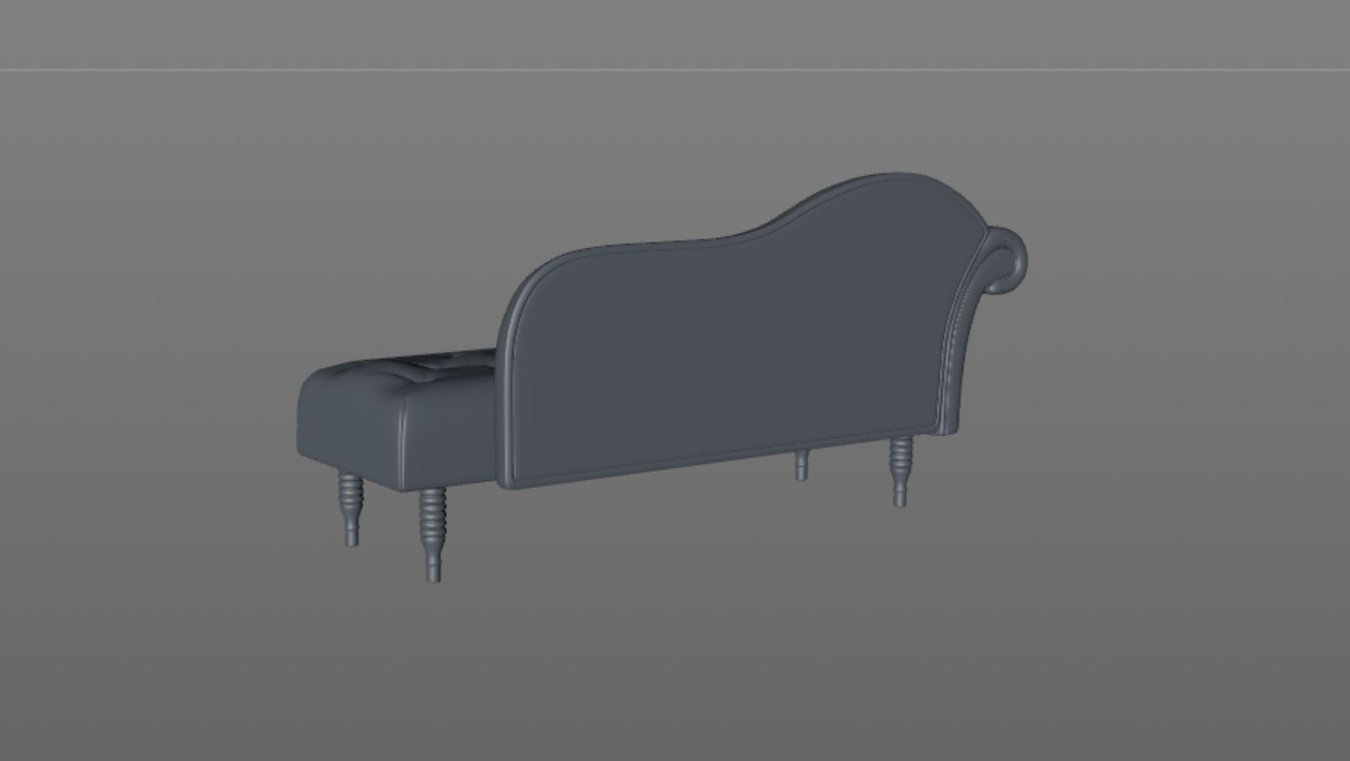 Chaise Lounge Lying Chair 3D Model - TurboSquid 1810962