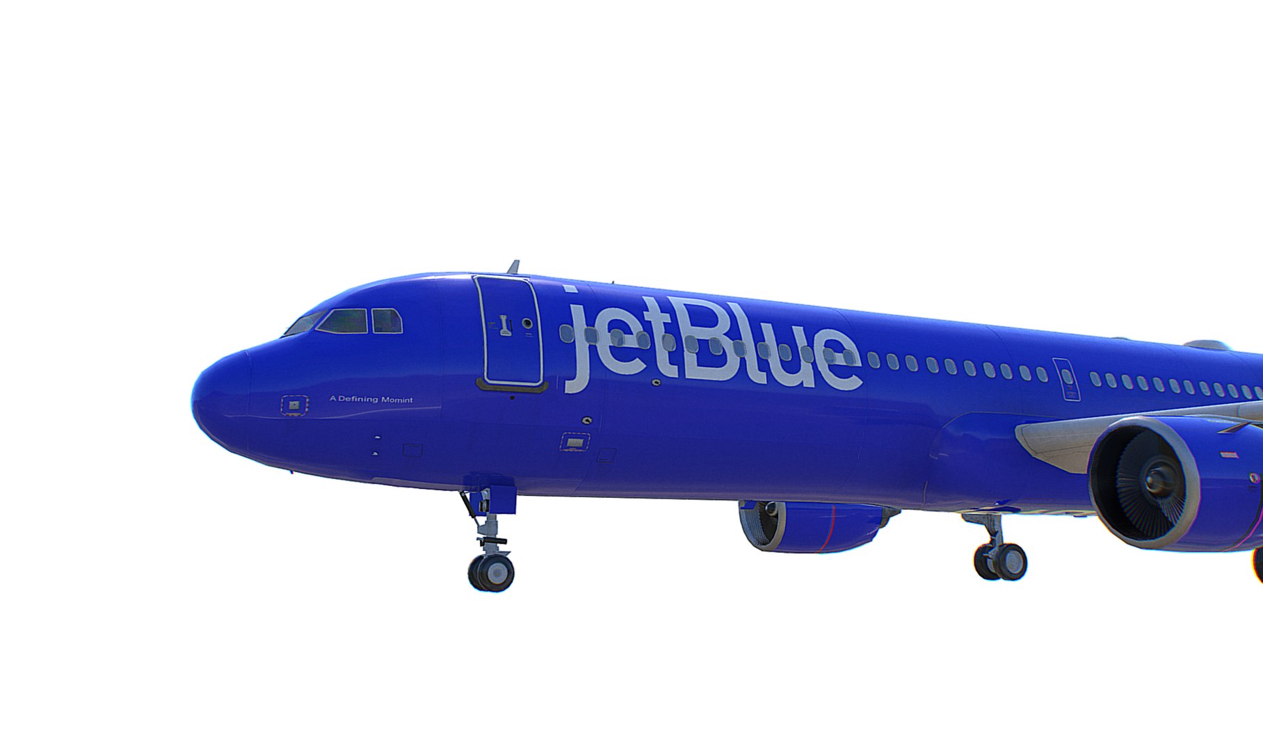 3D Airbus A321neo JetBlue Airways New Livery - TurboSquid 2105355