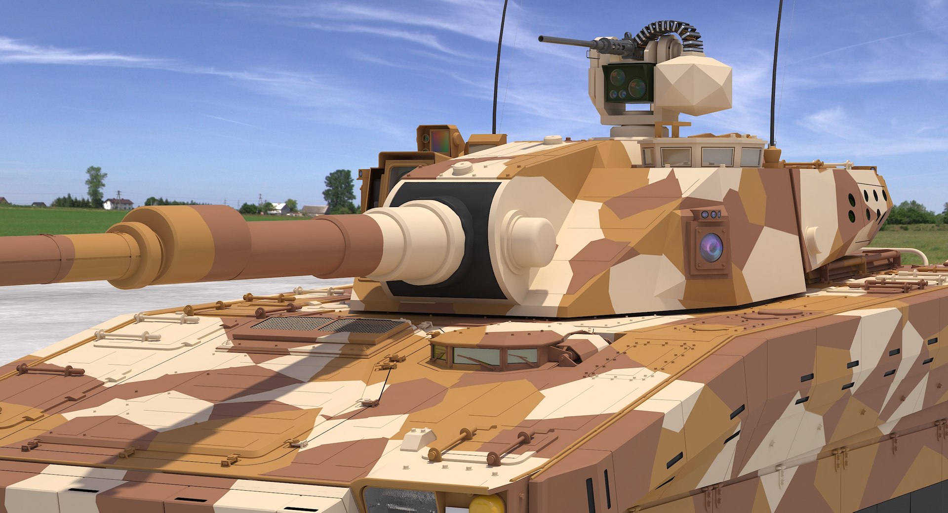 3D cv90 120-t light tank model - TurboSquid 1168784