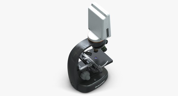 3d model digital microscope micro