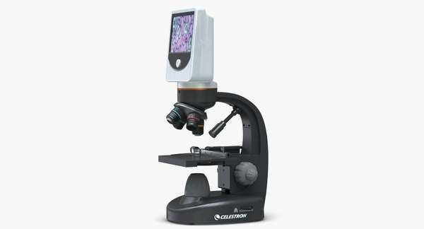 3d model digital microscope micro