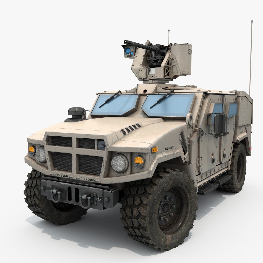 Armoured Military Vehicle 3D Model - TurboSquid 1743771