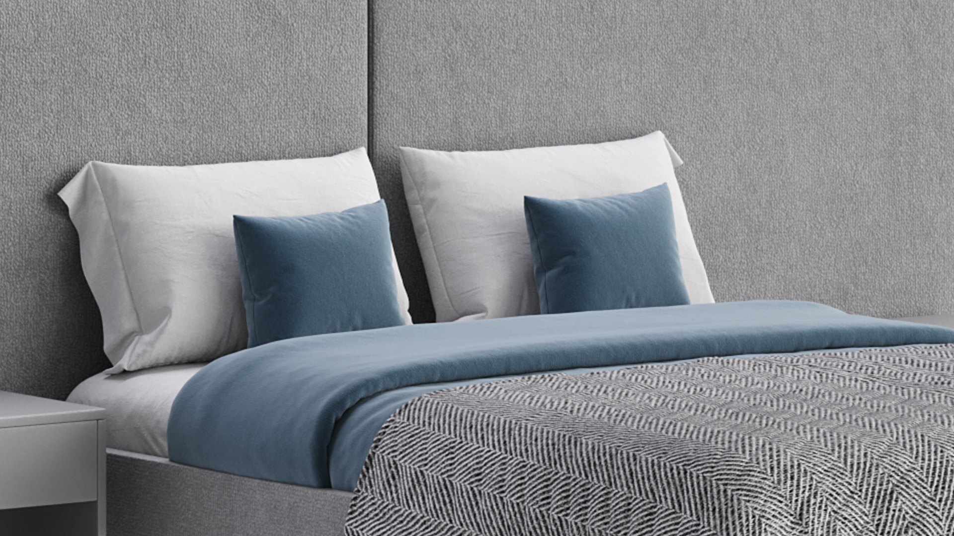 Selli Bed 1 3D Model - TurboSquid 2196742