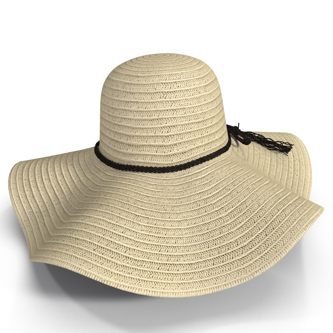 3d Sun Hat Model