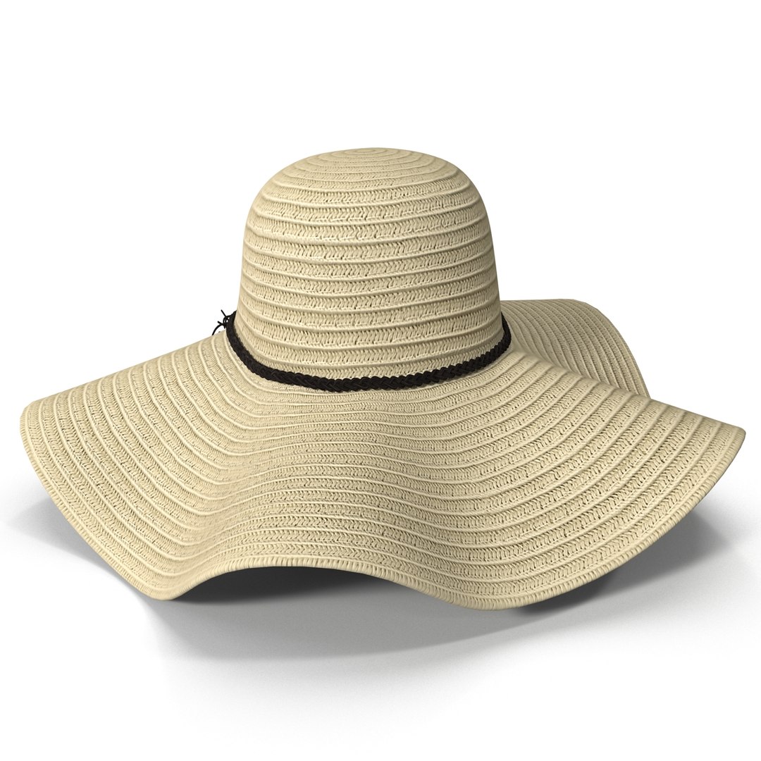 3d Sun Hat Model