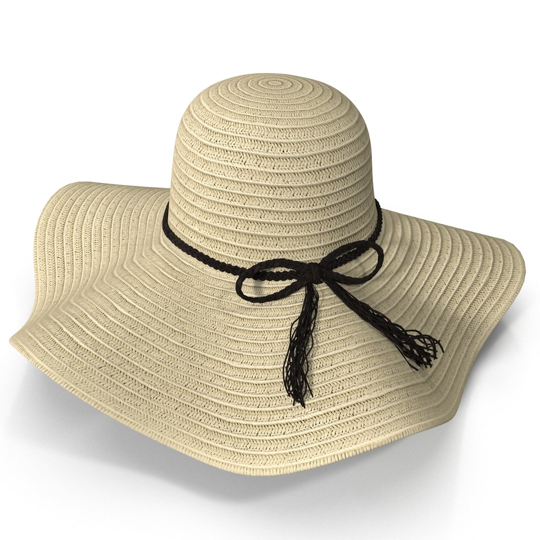 3d Sun Hat Model