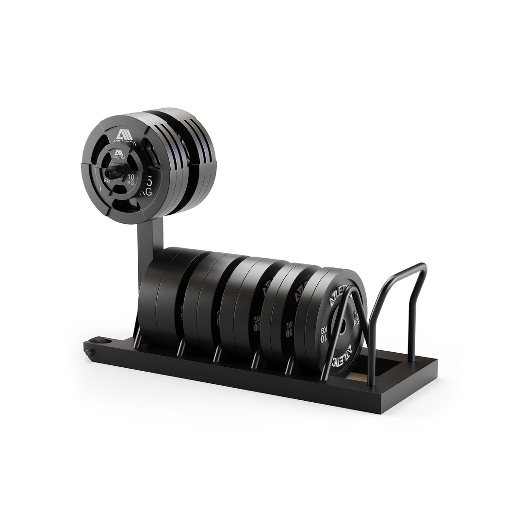 Tusker Mobile Weight Plate Rack 3D Model - TurboSquid 2303607