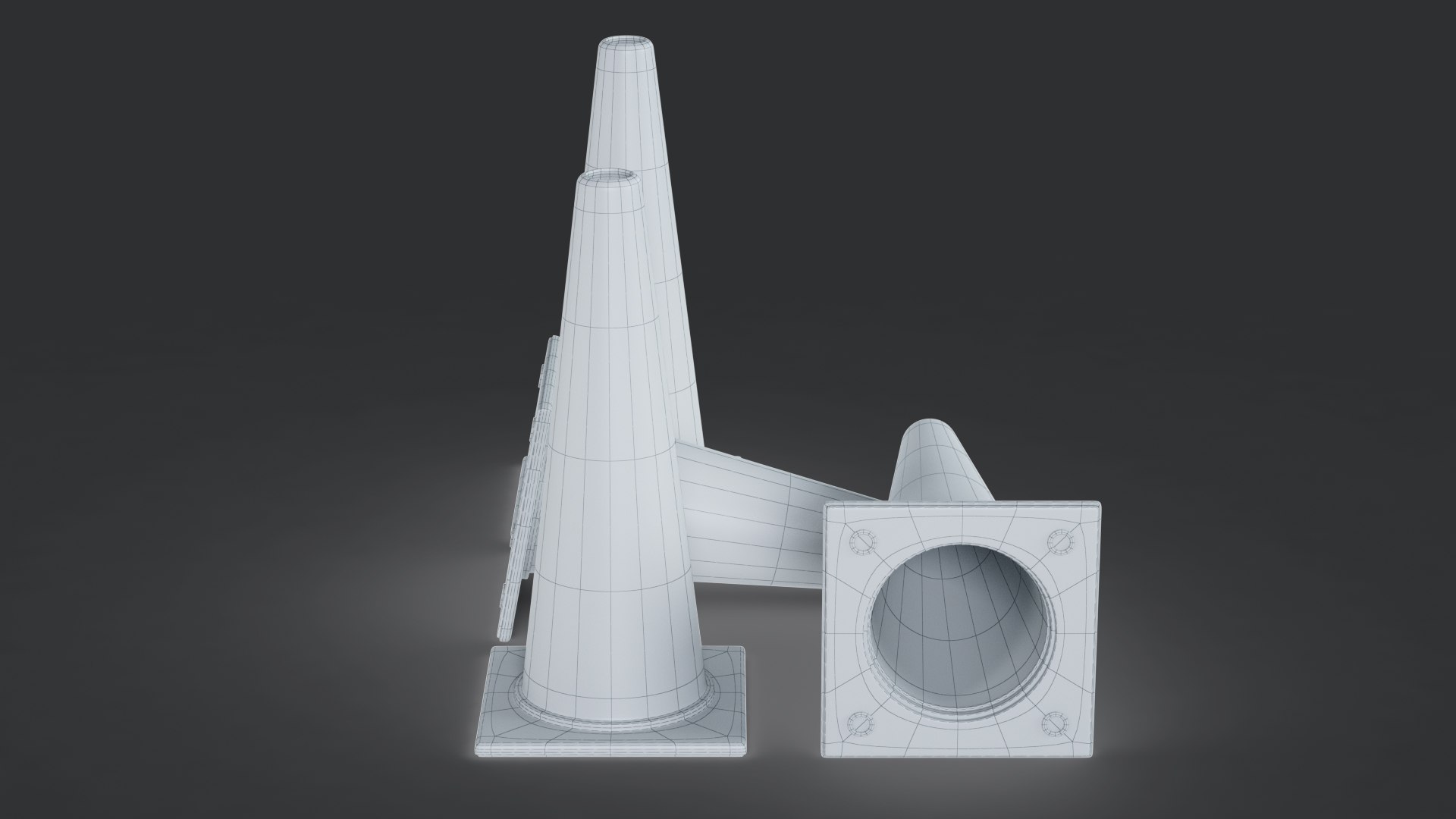 3D TrafficElementsCone1 Model - TurboSquid 2211996