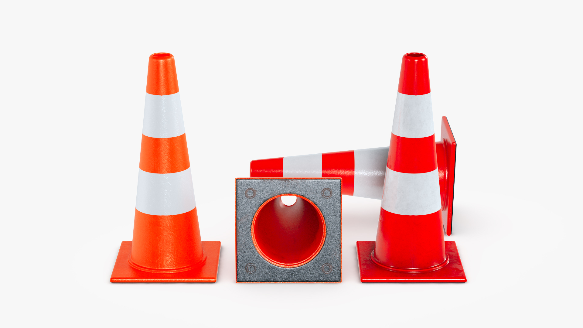 3D TrafficElementsCone1 Model - TurboSquid 2211996