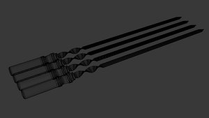 Download Free & Premium Skewer 3D Models | TurboSquid
