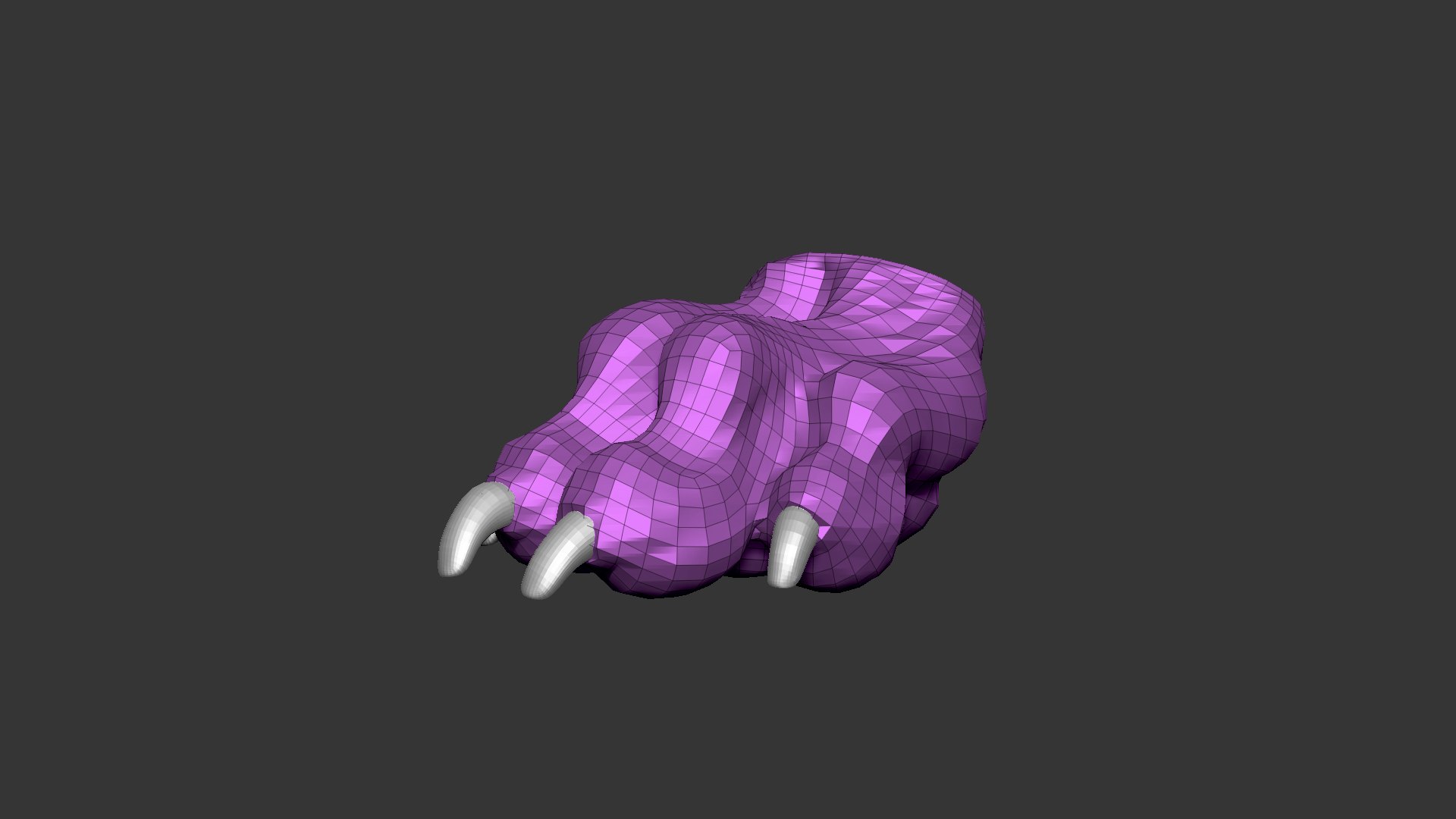 Dog Paw Highpoly Sculpt 3D Model - TurboSquid 1807855