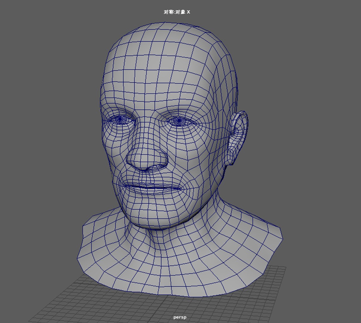 3D model Old man head zbrush face male character human people body ...