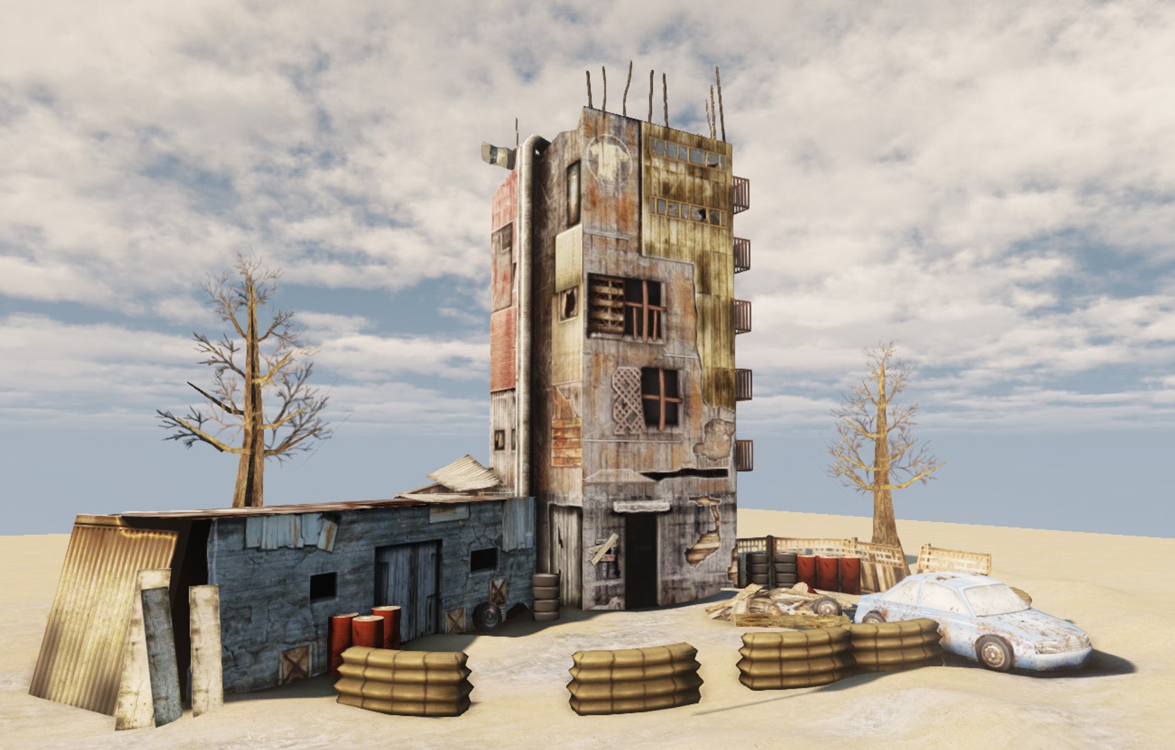 Zombie Video Games 3d Model