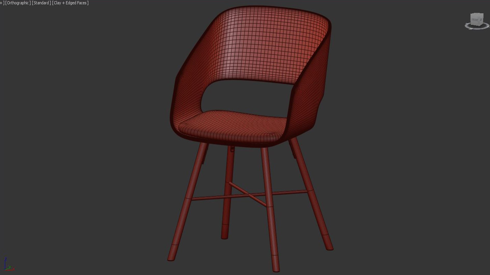 Chair Luna Model - TurboSquid 1911572