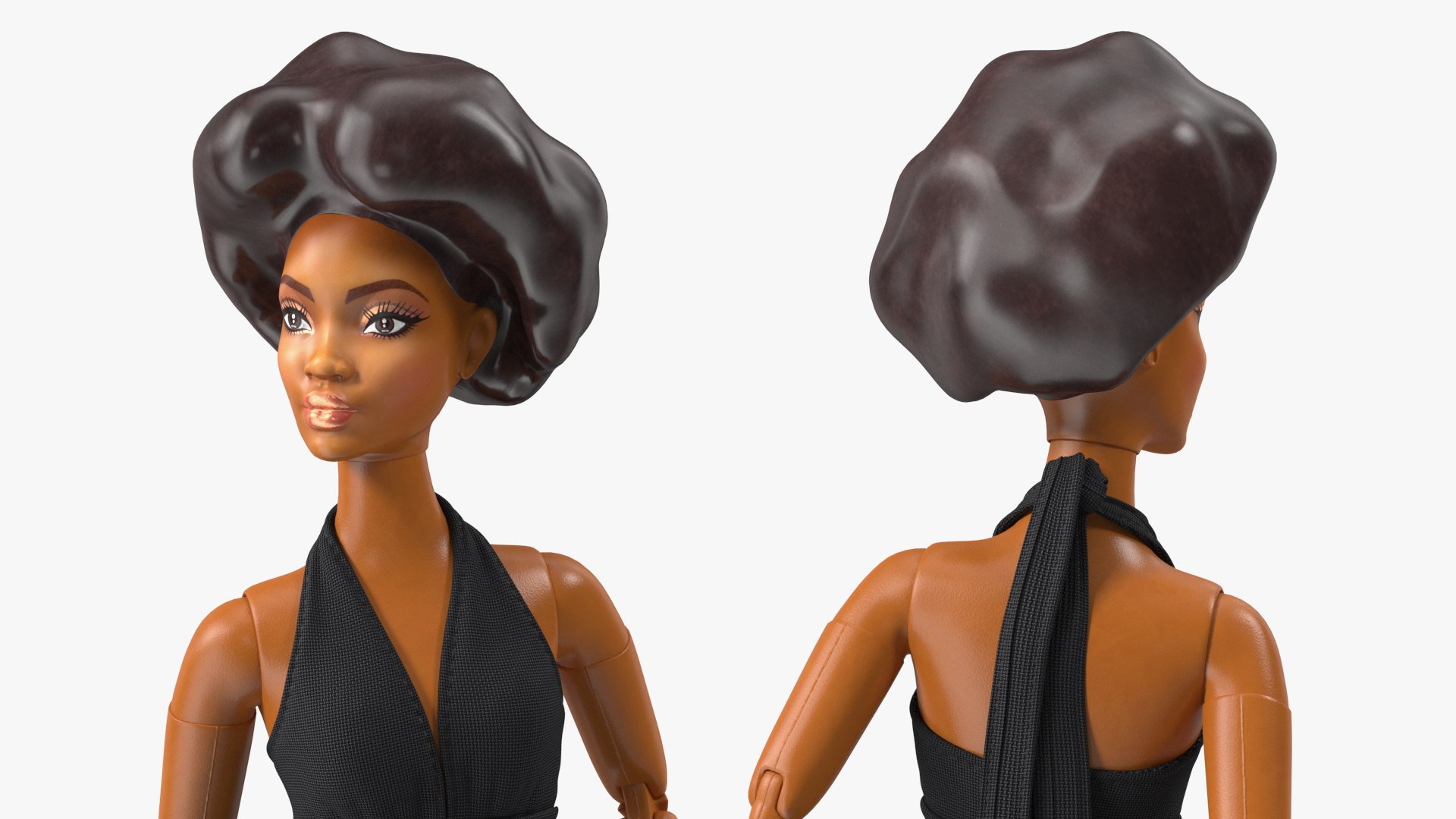 Barbie Looks Doll Dressed Elle GTD91 Rigged for Maya 3D - TurboSquid ...