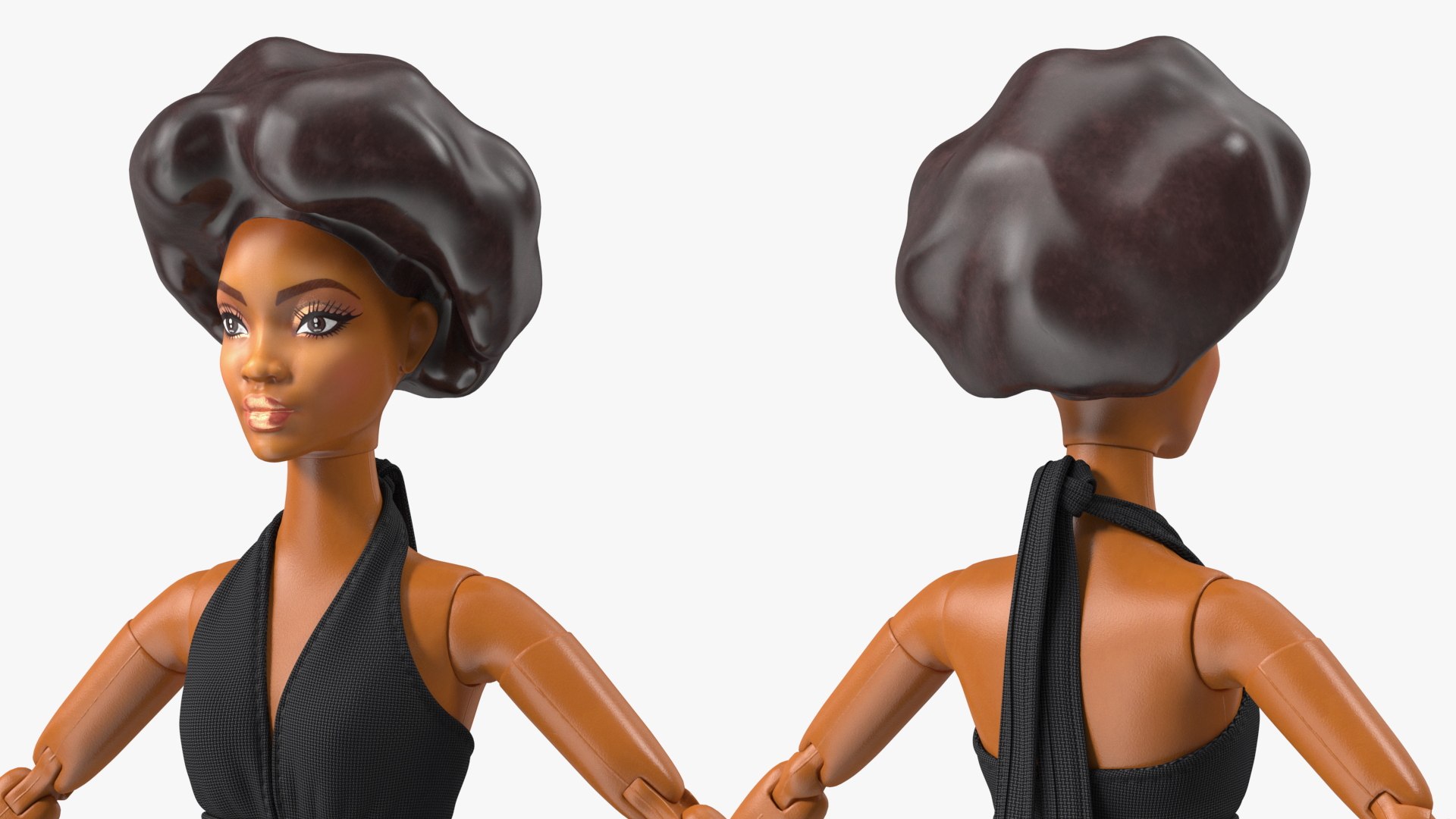 Barbie Looks Doll Dressed Elle GTD91 Rigged for Maya 3D - TurboSquid ...