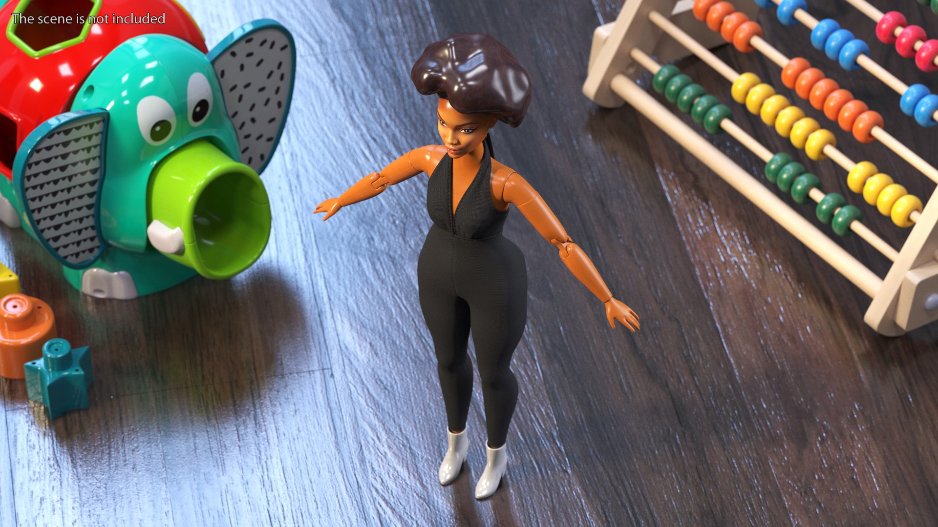 Barbie Looks Doll Dressed Elle GTD91 Rigged for Maya 3D - TurboSquid ...