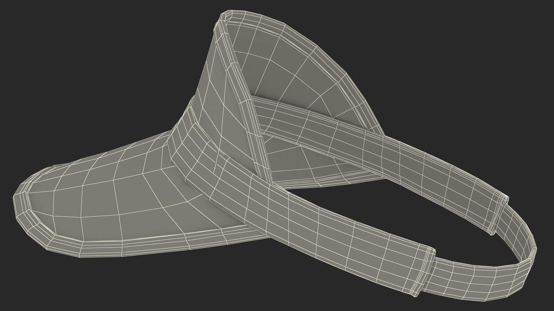 Clear Colored Plastic Sun Visor 3D model - TurboSquid 1813869