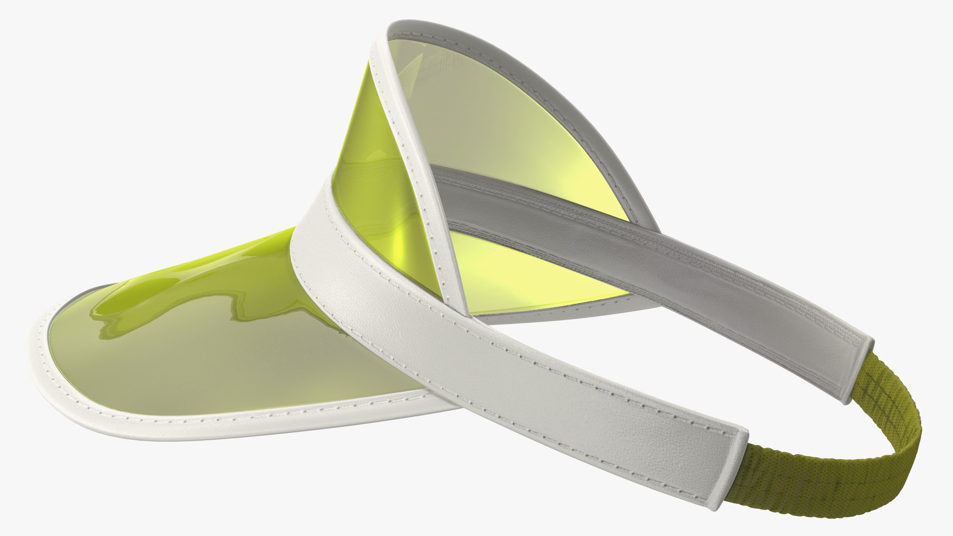 Clear Colored Plastic Sun Visor 3D model - TurboSquid 1813869