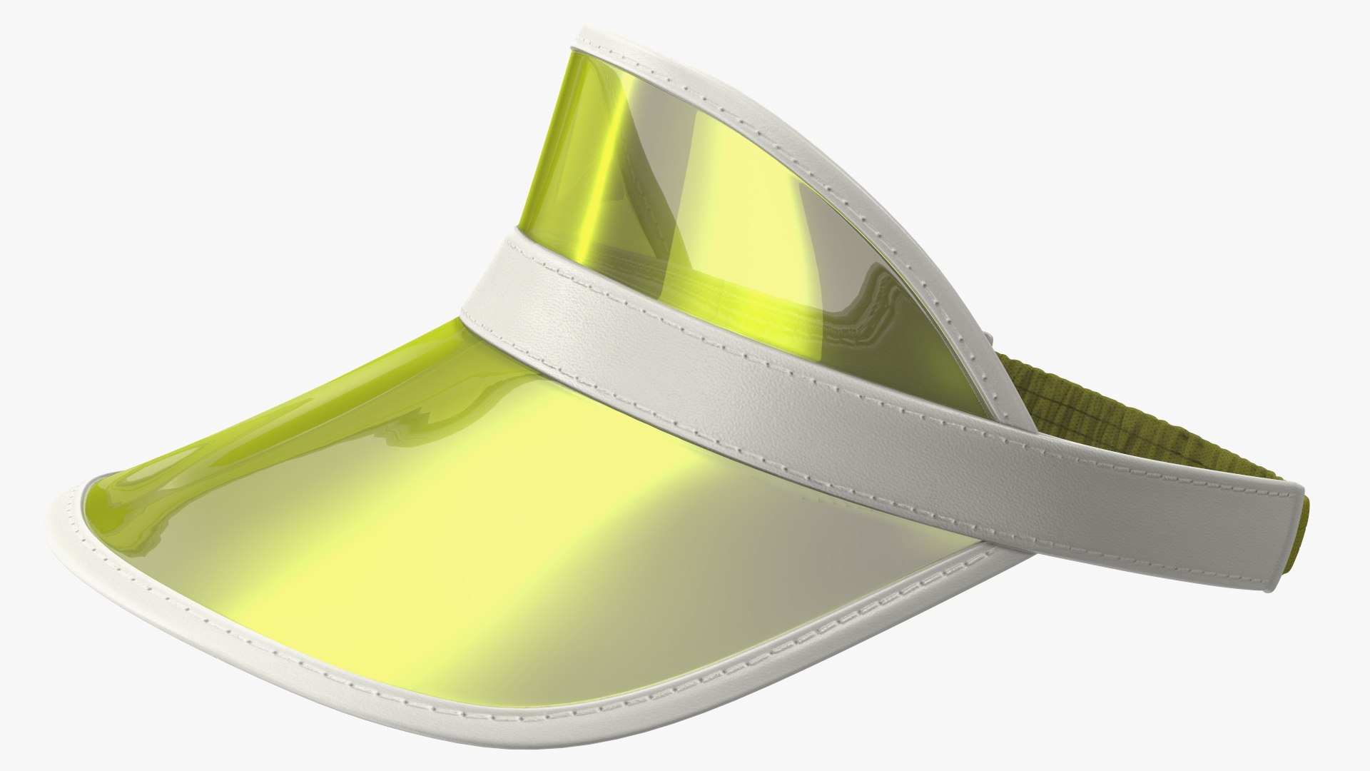 Clear Colored Plastic Sun Visor 3D model - TurboSquid 1813869