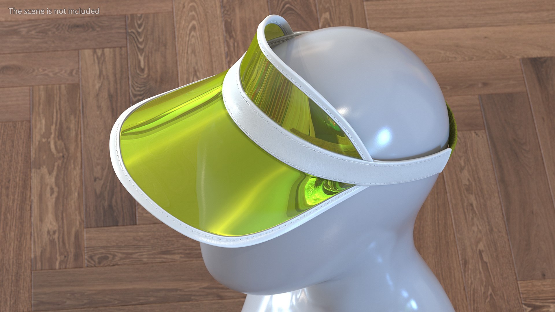 Clear Colored Plastic Sun Visor 3D Model - TurboSquid 1813869