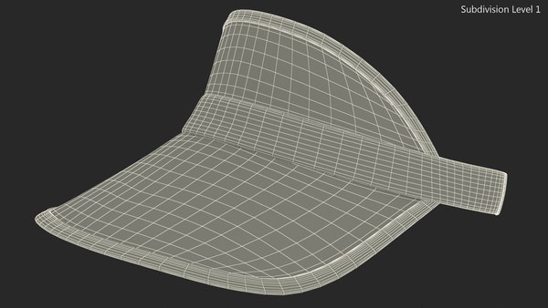 Clear Colored Plastic Sun Visor 3D model - TurboSquid 1813869