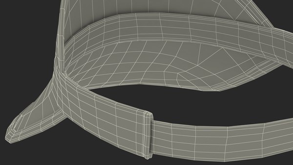 Clear Colored Plastic Sun Visor 3D model - TurboSquid 1813869