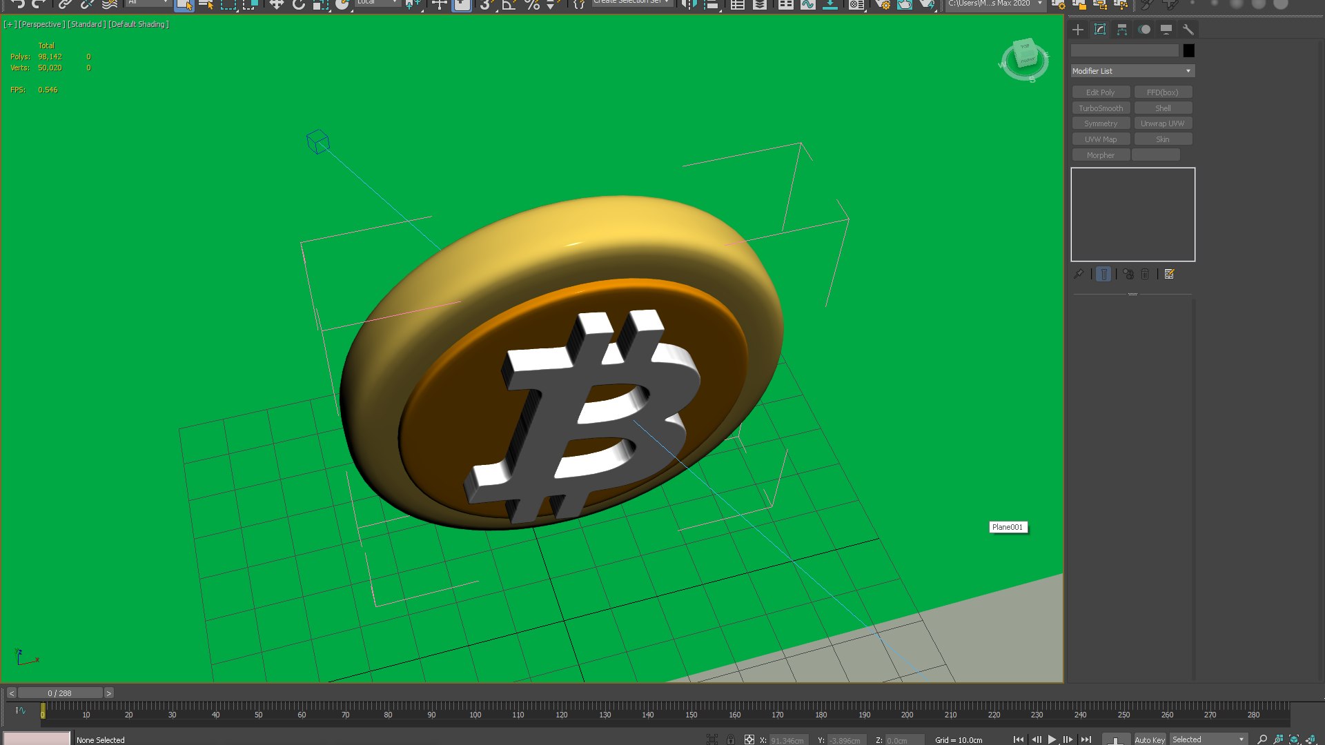 Bitcoin 3D model - TurboSquid 2056446