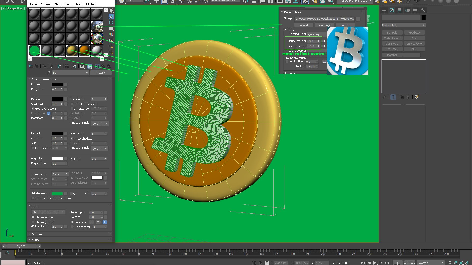 Bitcoin 3D model - TurboSquid 2056446