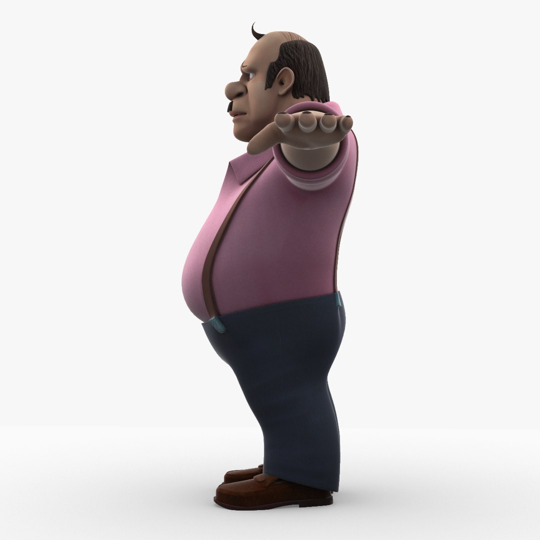 3D fantasy fat man - TurboSquid 1381390