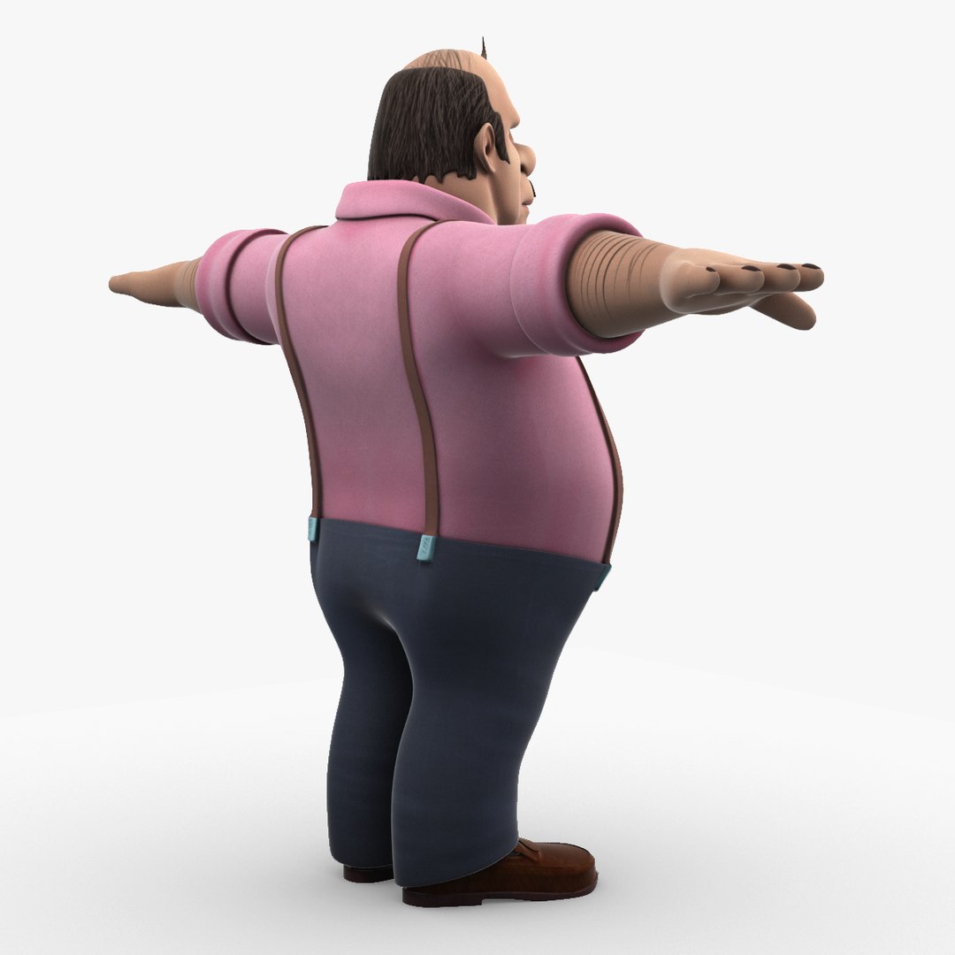 3D fantasy fat man - TurboSquid 1381390