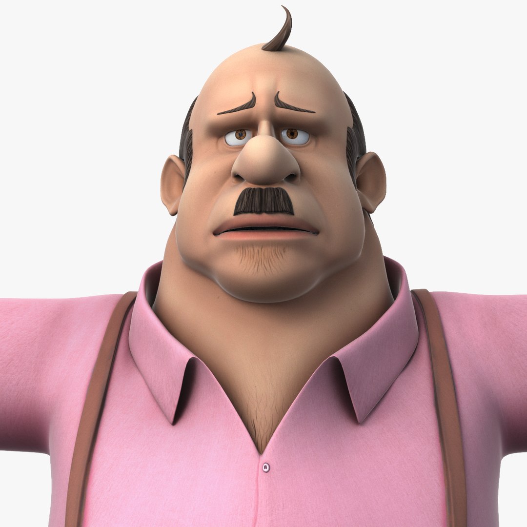 3D fantasy fat man - TurboSquid 1381390