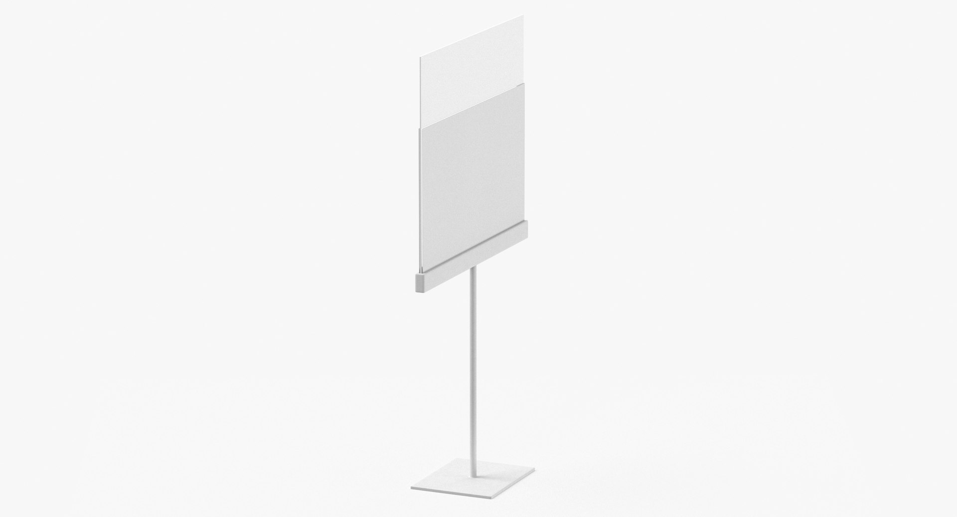 Promotional Signage Type 2 3D Model - TurboSquid 2048999