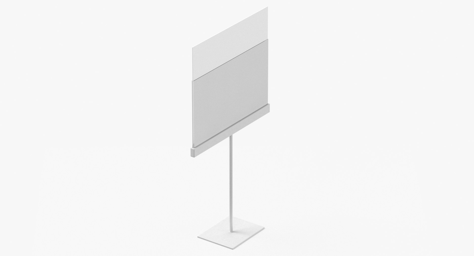 Promotional Signage Type 2 3D Model - TurboSquid 2048999