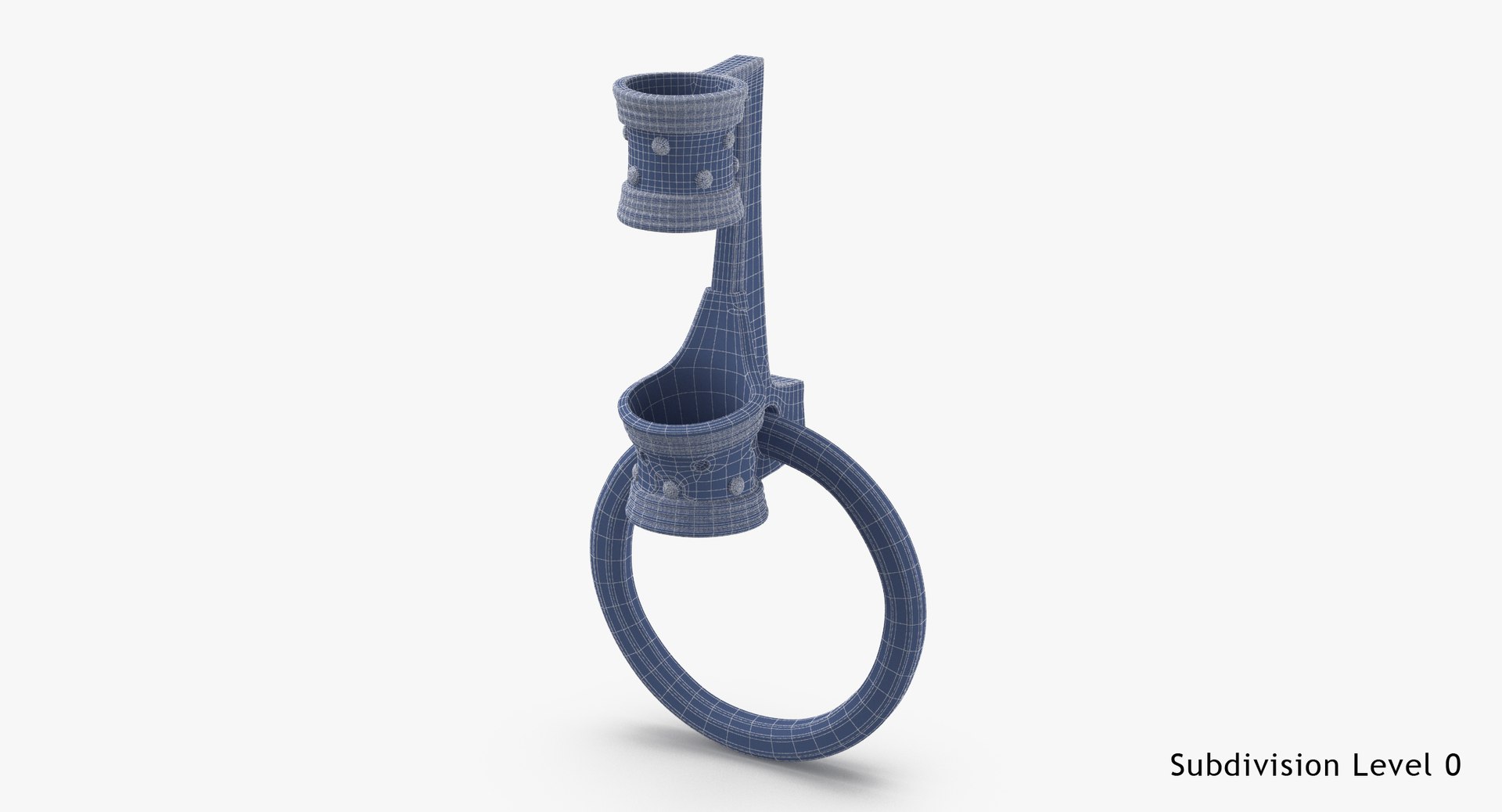 3d Model Wall Torch Holder