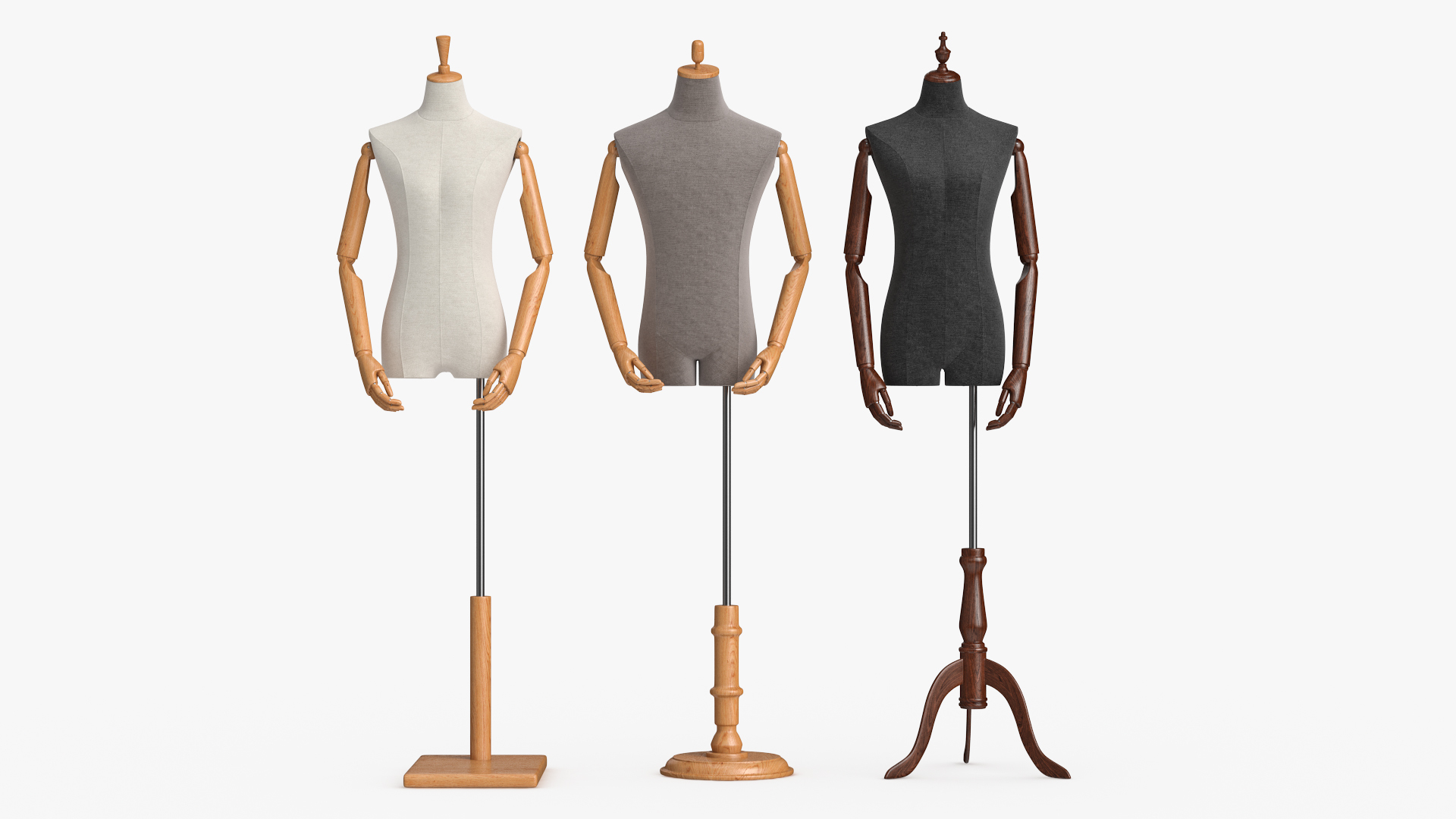 3D Male Female Mannequin - TurboSquid 1960209