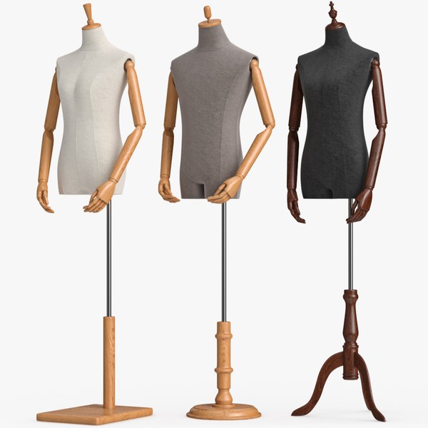 3D Male Female Mannequin - TurboSquid 1960209