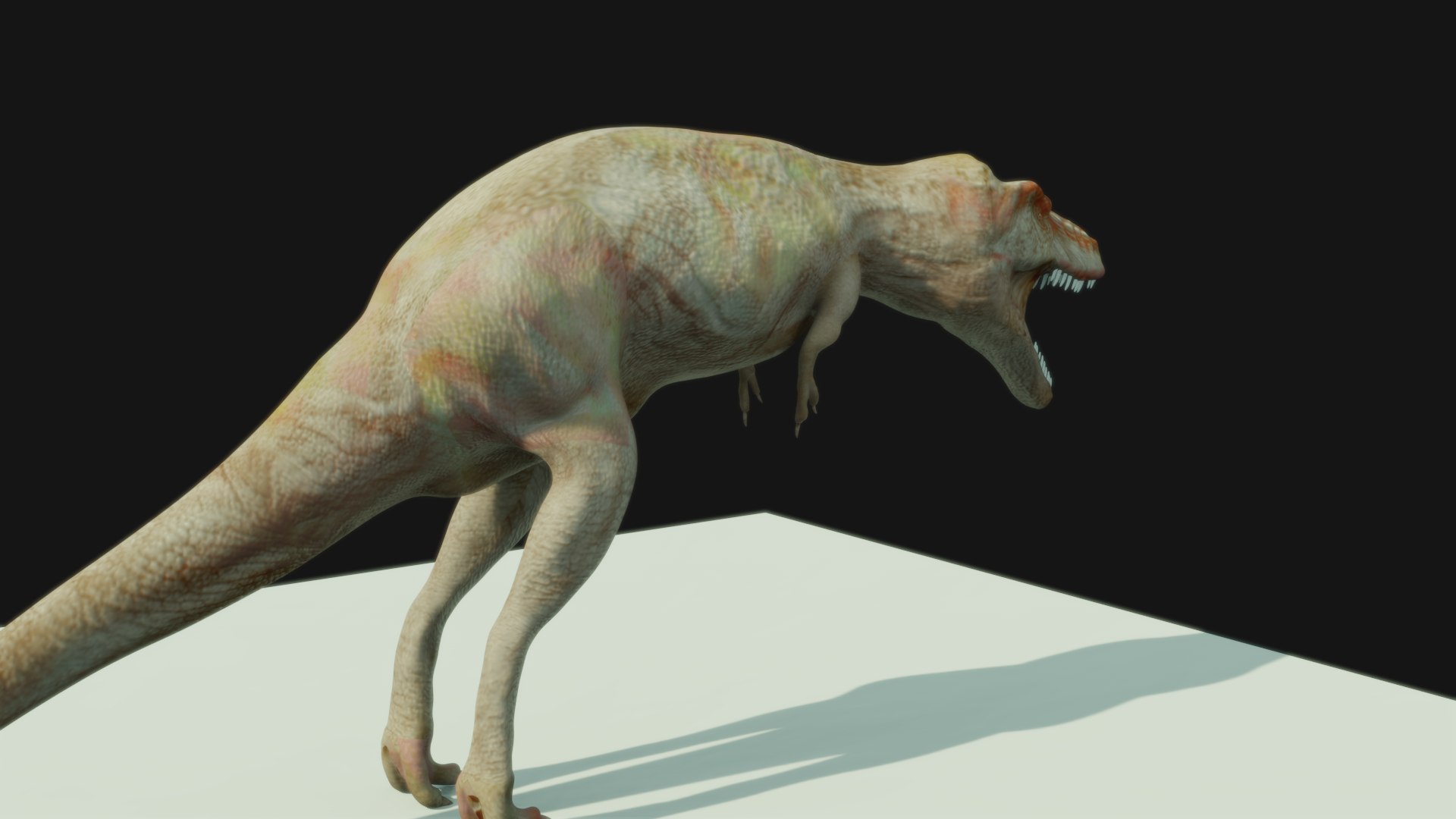 3D Rig Advanced T-rex Blender - TurboSquid 1653223