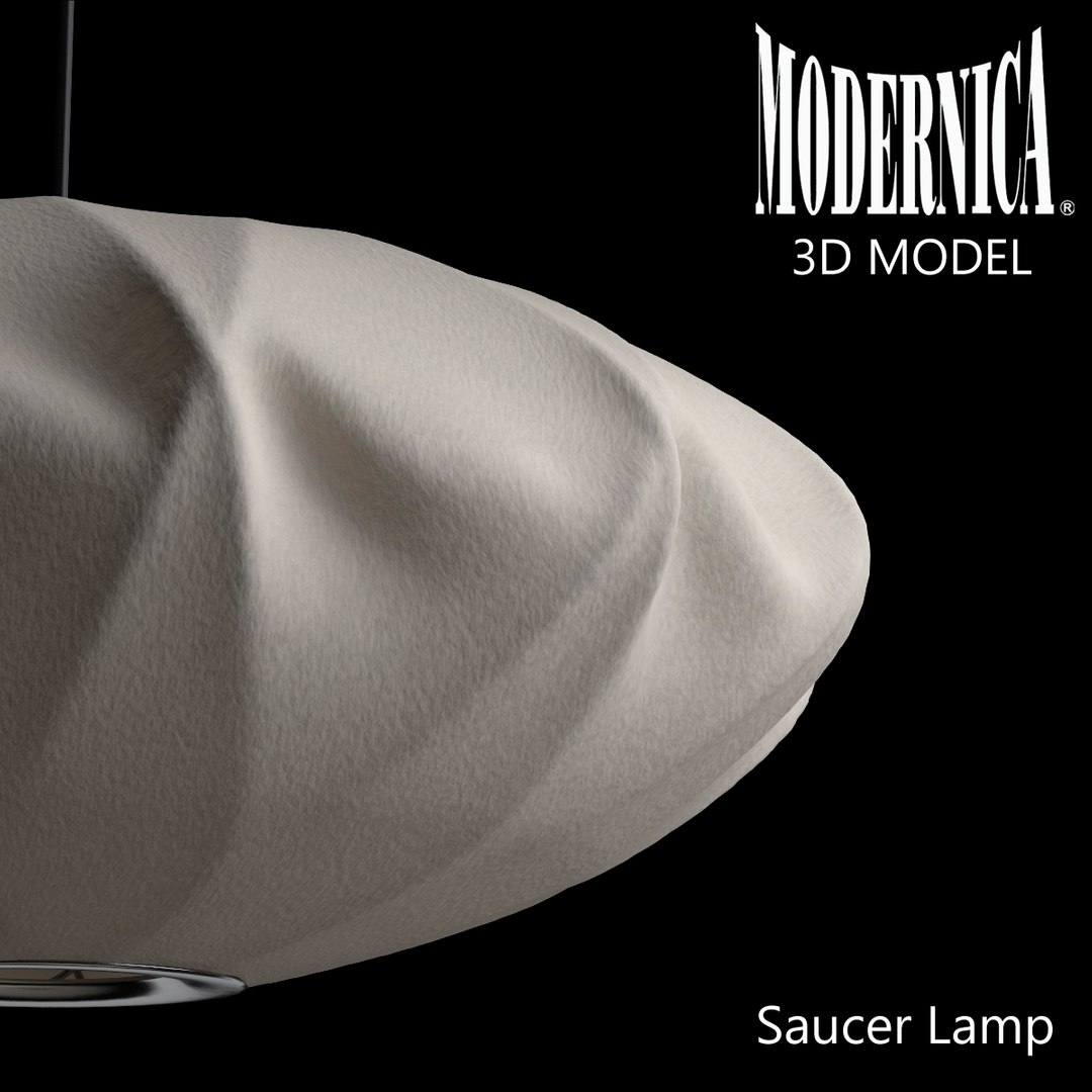 3d Model Modernica Saucer Crisscross Lamp Light