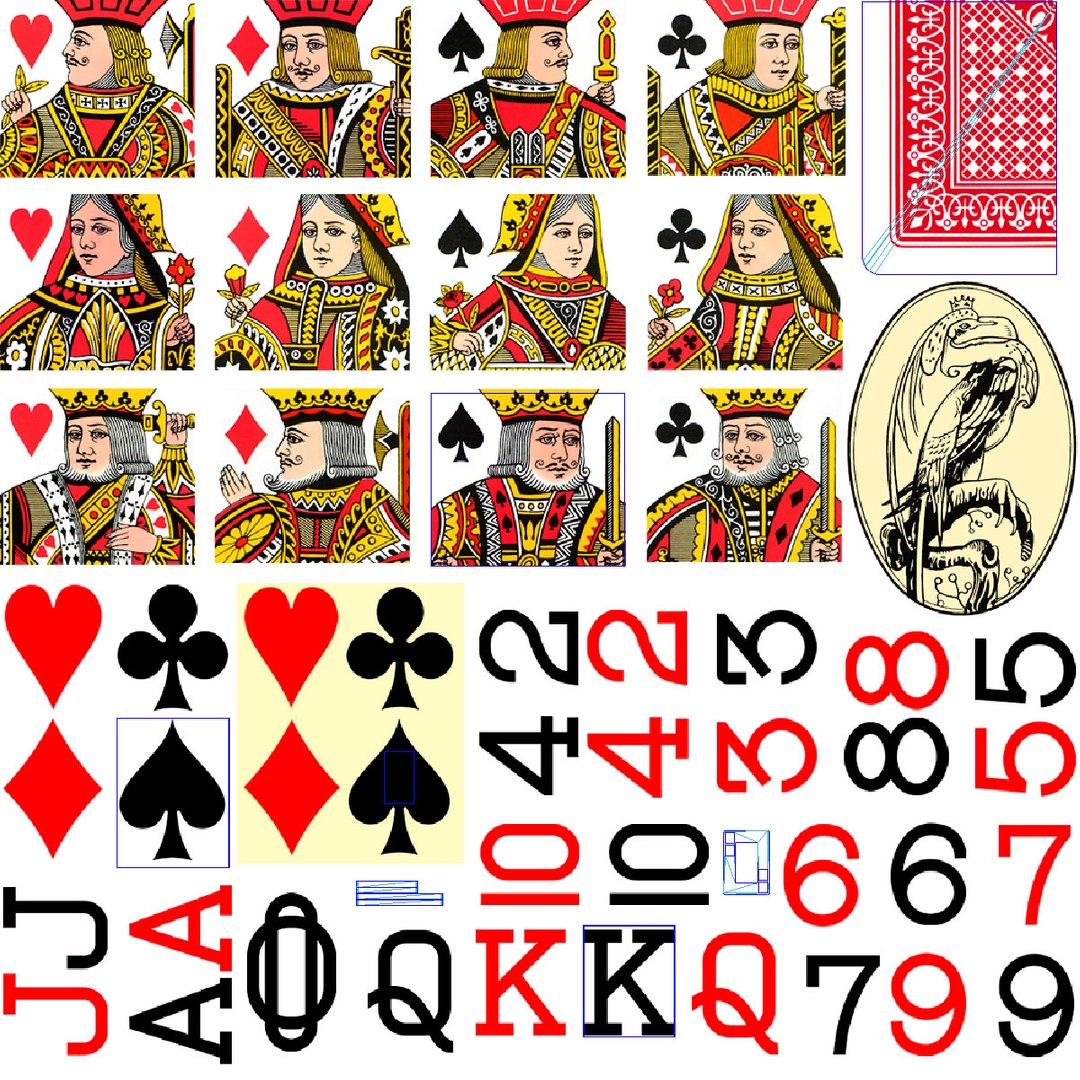 Deck Poker Cards Pocker 3d Model