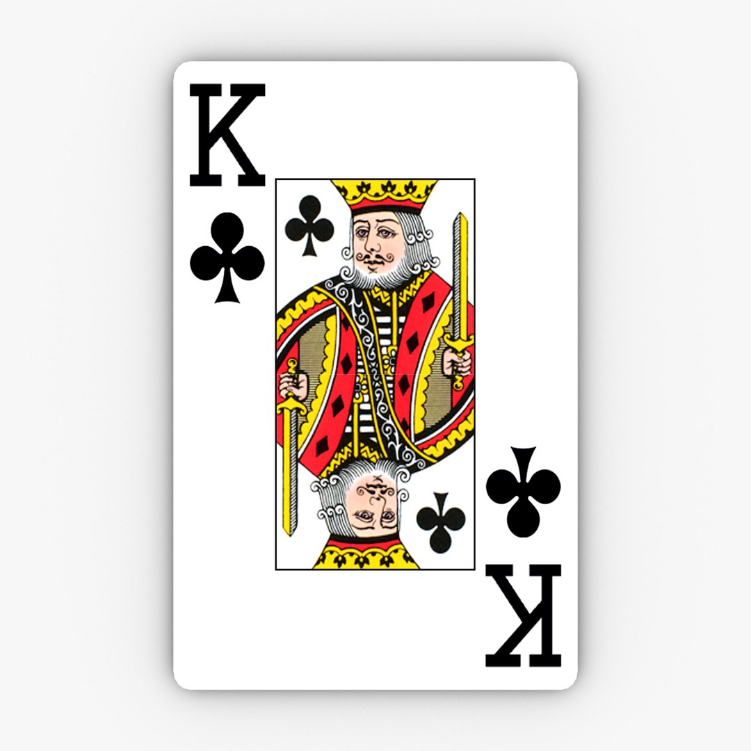 Deck Poker Cards Pocker 3d Model